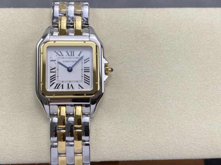 Panthère De Cartier – Two-Tone 904L Steel & 18K Gold-Plated Superclone ...
